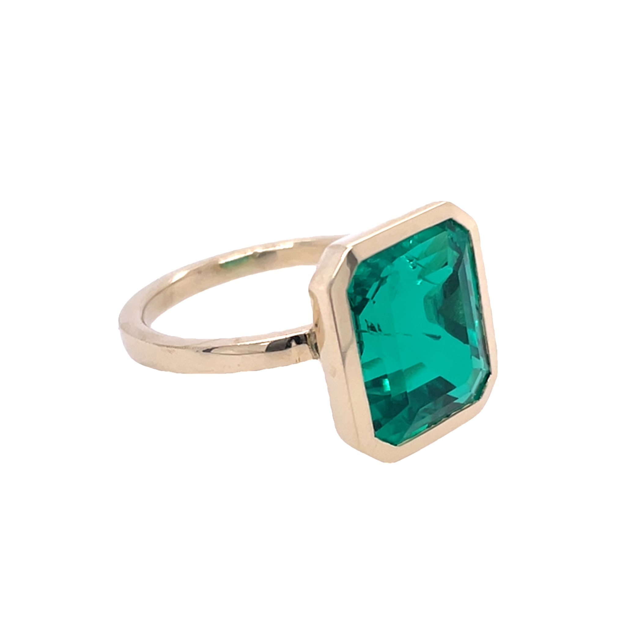 Floating Smaragd Ring – JOHANNA STUDIOS